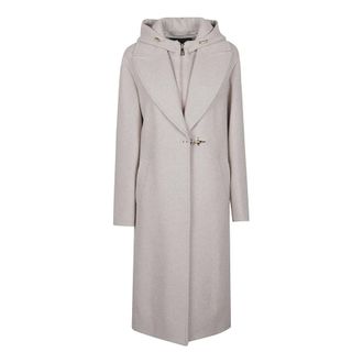 Fay Femme, Manteaux, Gris, Taille: 40 FR Manteau Double Avant