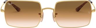 Ray-Ban Unisex Rectangle Sonnenbrille, Gold, 54