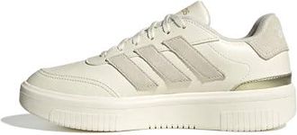 adidas Femme COURTBLOCK Shoes, Off White/Alumina/Gold met., 41 1/3 EU