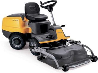 STIGA Sports Park 300 LC Frontm&auml;her Aufsitzrasenm&auml;her mit 414 cc Benzinmotor, 85 cm Combi QuickFlip M&auml;hdeck, Knicklenkung, Hydrostatgetriebe