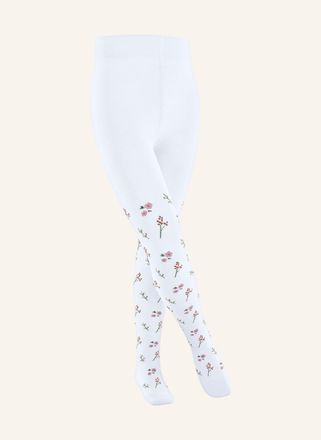 Falke Strumpfhose Little Flowers weiss