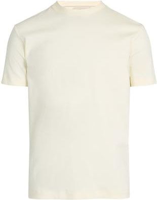 Aur&eacute;lien T-shirt uni &agrave; col rond en coton