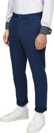 s.Oliver Black Label Q/S designed by - s.Oliver Herren 160.10.101.18.180.2057378 Lässige Business-Hose, Dark Blue, 48