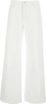 Roy Rogers Femme, Jeans, Blanc, Taille: W24 Super Wide Jeans