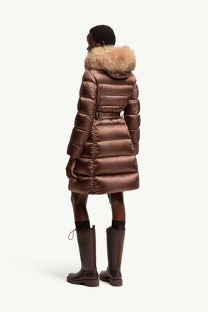 Moncler Down Coat - Brown