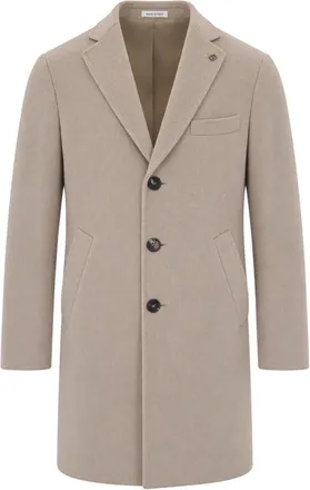 Breras Milano Breras - Dublin Coat - Homme - Manteaux - Beige - Taille: XL
