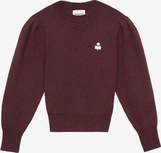 Isabel Marant Pull Kelaya - Femme - Bordeaux - Taille 34 - Marant &Eacute;toile - cadeau de no&euml;l femme