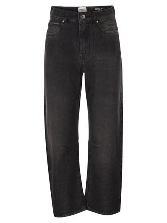 Max Mara Weekend Maxmara Wkdcaduca - Jean en denim de coton &agrave; jambe large