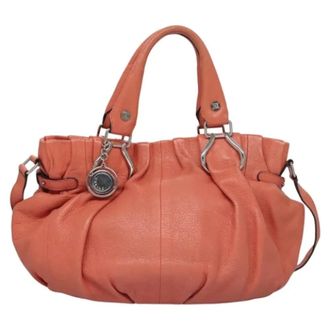 Celine Pre-owned Cuir sacs-celine - Femme - Pre-owned - Rose - Taille: ONE Size
