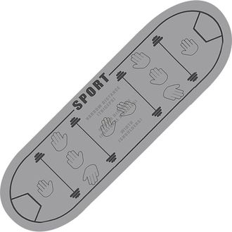 Generic Trainingsmatte | Krafttrainingsger&auml;t mit Ausrichtungsmarkierungen - 39,7 x 100,9 cm Matte f&uuml;r Pilates, Stretching, Boden und Fitness-Workouts