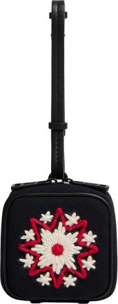 Moncler Moncler Embroidered Mini Pouch, Women, Blue, Size: One Size