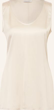 Marc O'Polo Marc Opolo Blusentop Aus Satin weiss