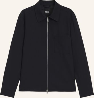 HUGO BOSS Blazer C-Carper-Zip-253 Regular Fit blau