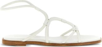 Gianvito Rossi Sandalen - Sandals White - Gr. 36 (EU) - in Wei&szlig; - f&uuml;r Damen