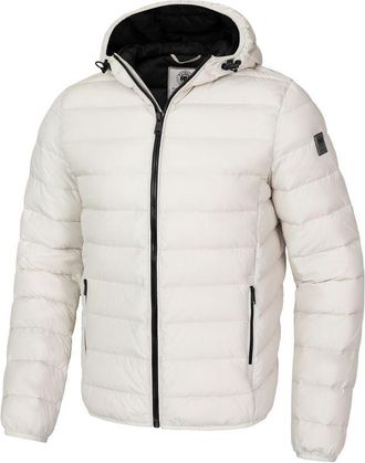 Pitbull Winterjacke Herren mit Kapuze Seacoast III, Jacke M&auml;nner mit Rei&szlig;verschluss, Bequeme Seitliche Taschen, Steppjacke, Herren Jacken Perfekt f&uuml;r Winter