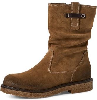 Tamaris Bottines plates pour femme 1-25810-45 - Marron - Pointure 38 EU, marron, 38 EU
