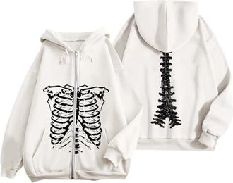 Generic Vestes &agrave; capuche surdimensionn&eacute;es &agrave; fermeture &eacute;clair pour femme - Style d&eacute;contract&eacute; - En polaire douce - Coupe confortable - Style athl&eacute;tique - 2026, 