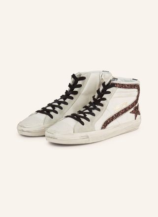 Golden Goose Hightop-Sneaker Slide weiss