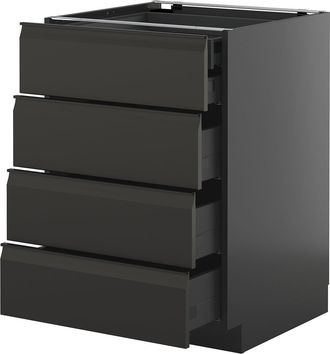 IKEA METOD / KNIVSHULT Uschr 4 Fr/2 Sch/3 haho Sch