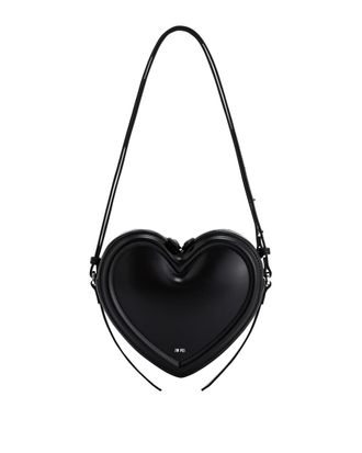 JW PEI Damen Arlene Herzförmige Umhängetaschen - Schwarz