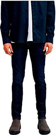 Selected SLH175-SLIMLEON 6291 DB Super JNS W Noos Jeans, Dark Blue Denim, 32W x 36L