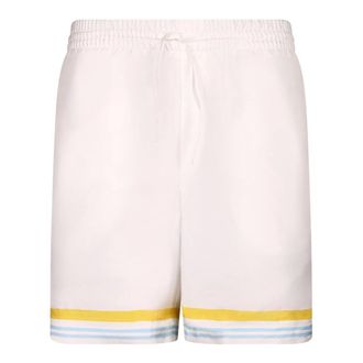 Casablanca Herren, Shorts, Wei&szlig;, LGr&ouml;&szlig;e