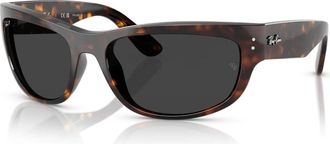 Ray-Ban unisex, Accessoires, Brun, Taille: 63 MM Mega Balorama Lunettes de soleil