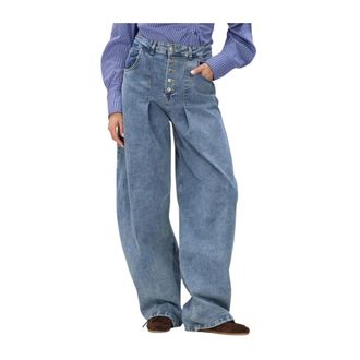 Est'seven Damen, Jeans, Blau, MGr&ouml;&szlig;e