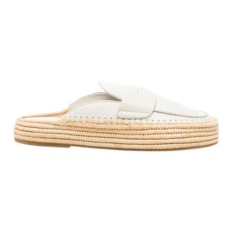 Paloma Barcel&oacute; Femme, Chaussures, Blanc, Taille: 40 EU Mules Belinda