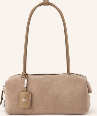 Max Mara Handtasche Holdallsling beige