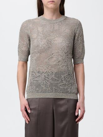 Fabiana Filippi Pull ras-du-cou floral
