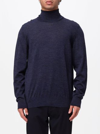 HUGO BOSS Rollkragenpullover aus reiner Schurwolle mit Rippb&uuml;ndchen