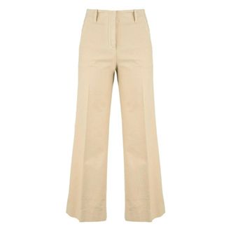 Incotex Wide Hosen - - Trousers - Damen - Beige - M