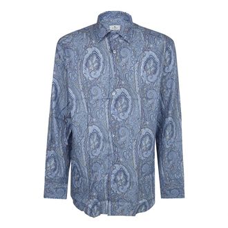 Etro Homme, Chemises, Multicolore, Taille: XL Roma 8 P.c. Shirt