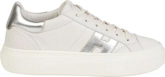 Hogan Femme, Chaussures, Blanc, Taille: 38 EU H705 Baskets