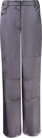 Blanca Vita Femme, Jeans, Gris, Taille: 40 FR Pandanus Satin-Finish Jeans droits