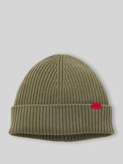 HUGO BOSS M&uuml;tze mit Label-Patch Modell Xola