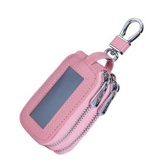 Generico Sac de cl&eacute; de voiture : porte-cl&eacute; &agrave; double fermeture &eacute;clair, sac de fen&ecirc;tre transparent, organisateur de cl&eacute;s de grande capacit&eacute; | Multi fente cl&eacute;s &agrave; 