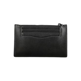 Calvin Klein Leather Zip Wallet - Black