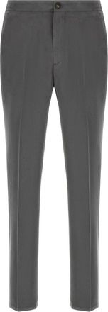 Pal Zileri Homme, Pantalons, Gris, Taille: S Pantalon Capsule Lyocell Facile &agrave; Porter