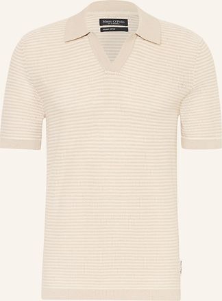 Marc O'Polo Marc Opolo Strick-Poloshirt beige