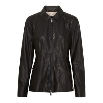 BTF-CPH Lederjacke - - Jackets - Damen - Schwarzk - S