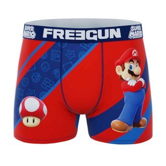 Freegun Super Mario Bros Herren-Boxershorts, Mario 8.1, XL