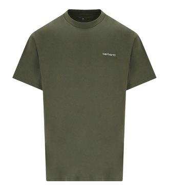 Carhartt Work in Progress T-SHIRT S/S SCRIPT EMBROIDERY LEAF CARHARTT WIP