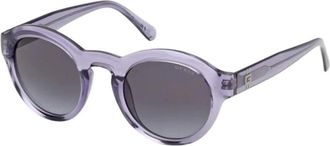 Guess Homme, Accessoires, Violet, Taille: 49 MM Gu00205 Lunettes de soleil