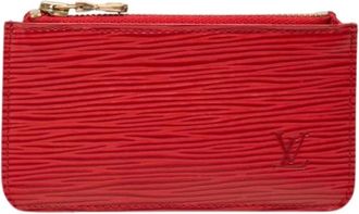 Louis Vuitton Porte-monnaie Pre-owned - Femme - Pre-owned - Rouge - Taille: ONE Size