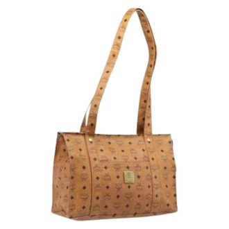 MCM Sac cabas Pre-owned - Femme - Pre-owned - Brun - Taille: ONE Size