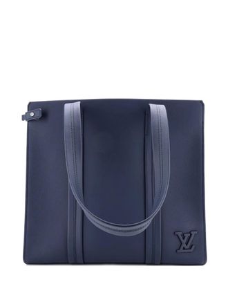 Louis Vuitton Aerogram Takeoff Leather tote bag - Blau