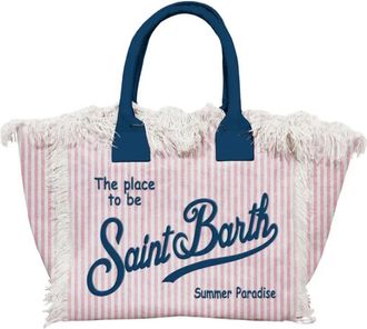 MC2 Saint Barth Femme, Sacs, Rose, Taille: ONE Size Vanity Tote Bag