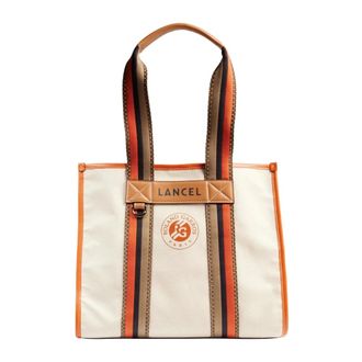 Lancel Femme, Sacs, Brun, Taille: ONE Size Zip Tote Bag